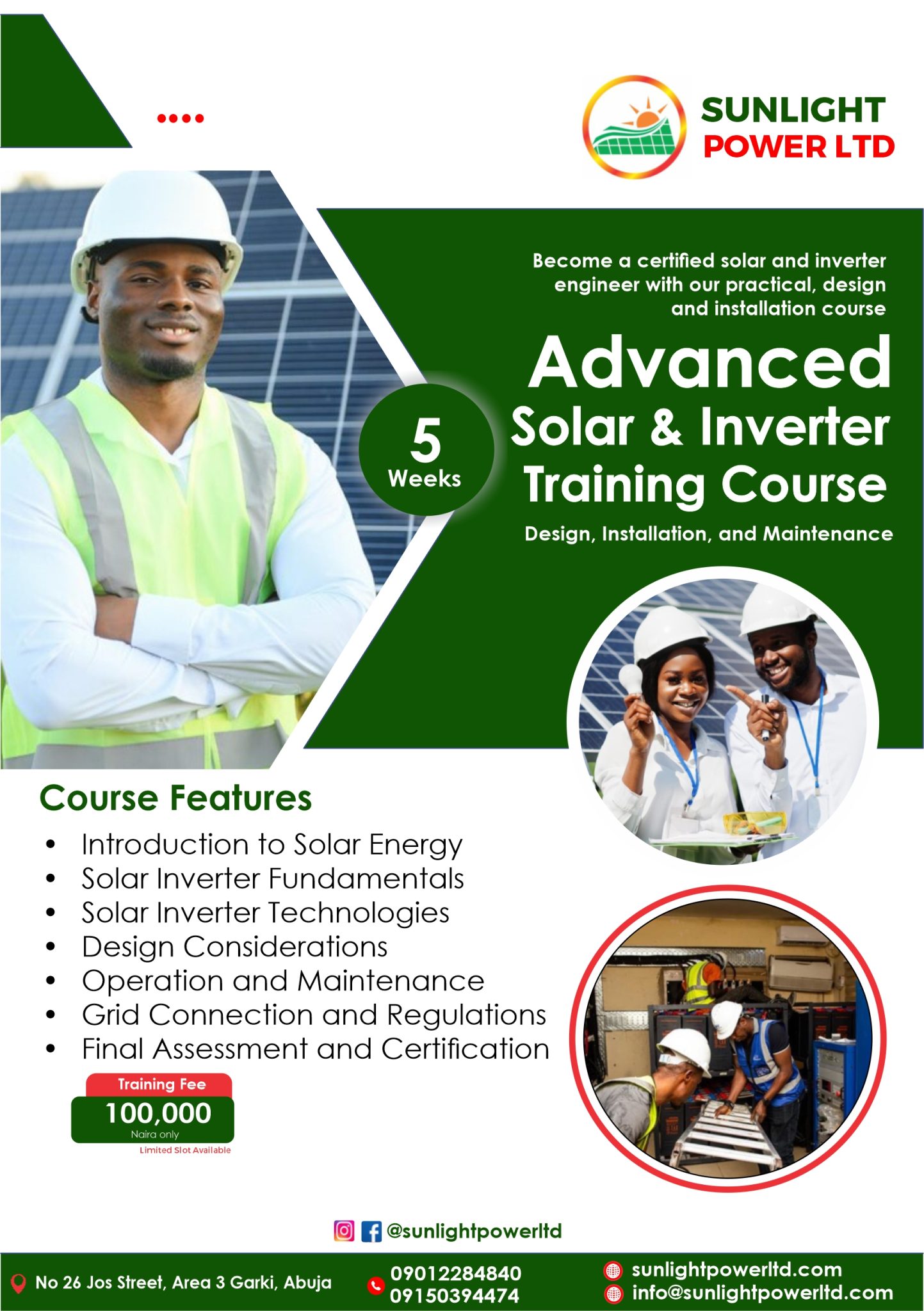 Solar Training – Sunlight Power