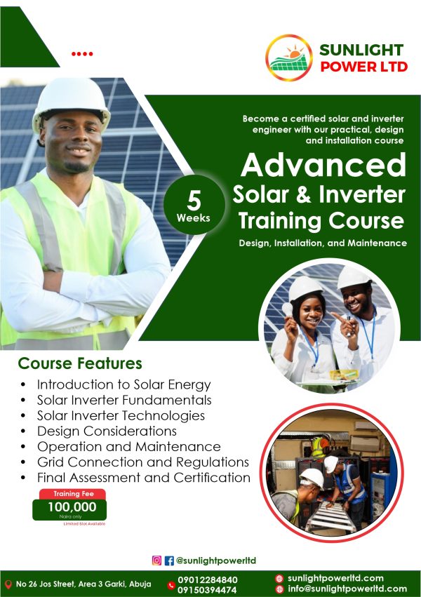 Solar Training – Sunlight Power