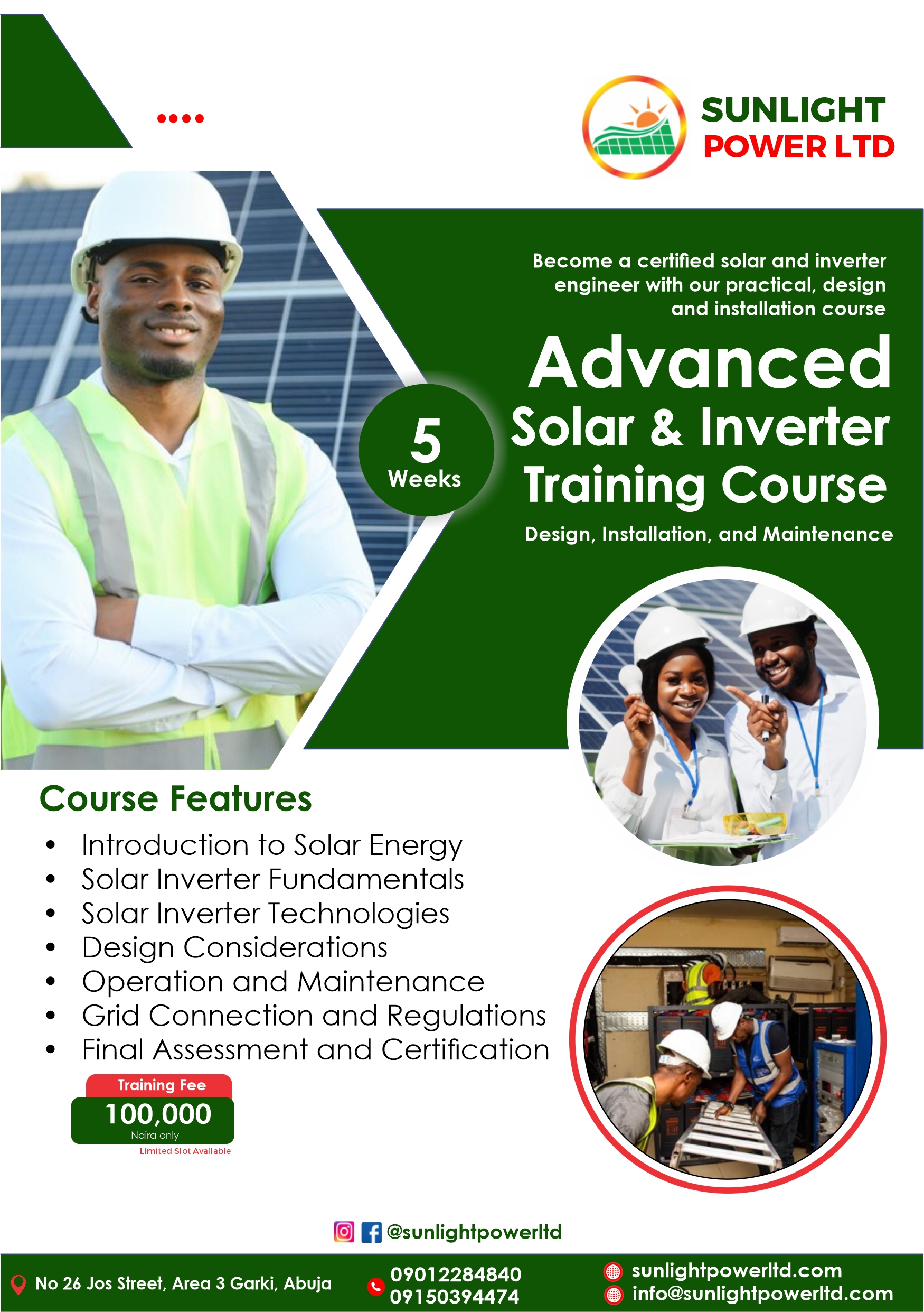 Solar Training – Sunlight Power